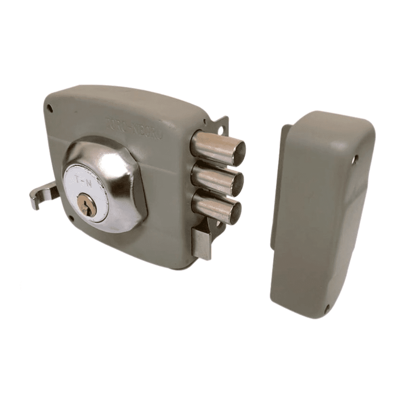 Chapa Cerradura Exterior – Tres Pasadores – My Home Solutions