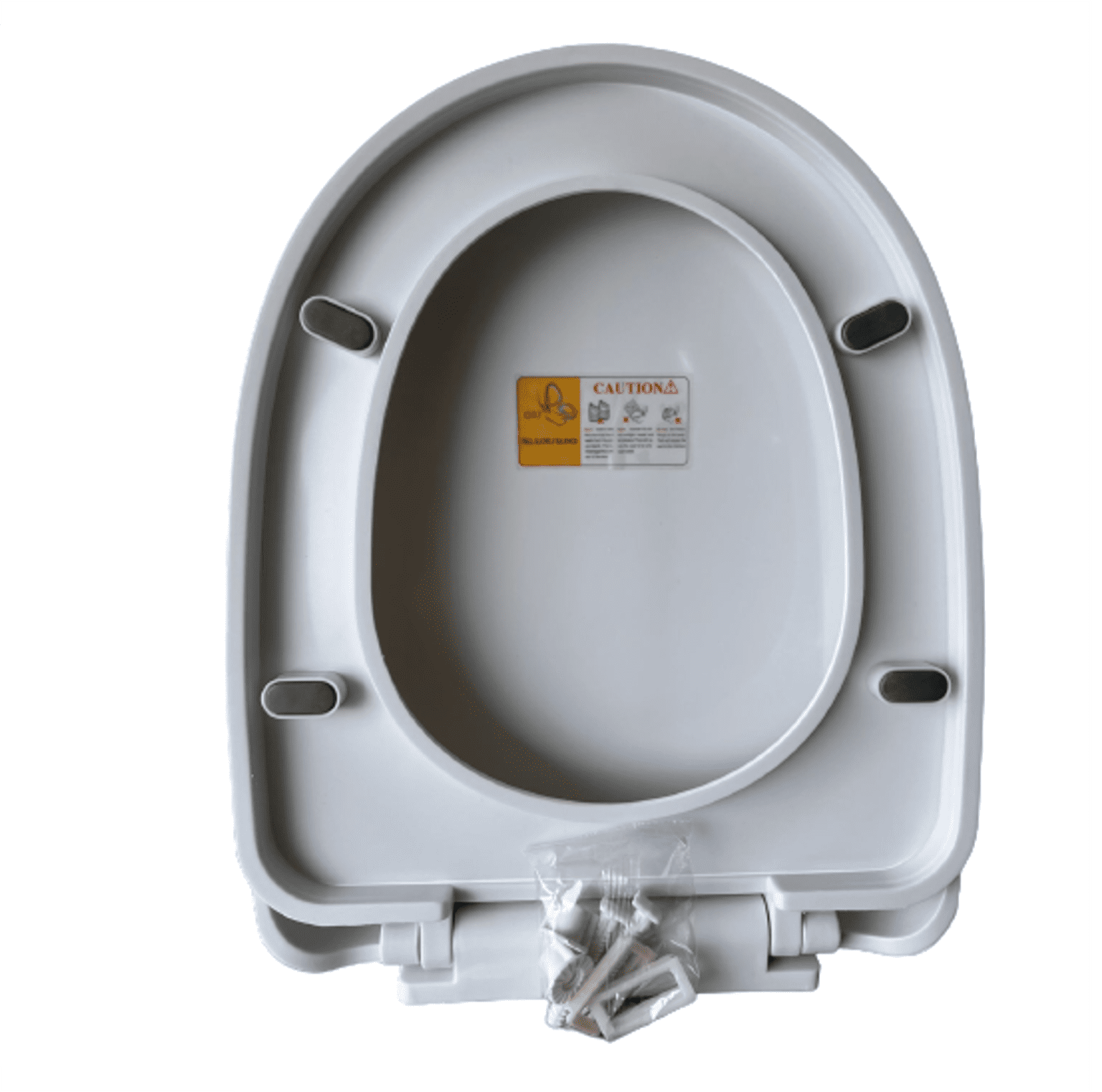Tapa Asiento De Baño WC Caída Lenta – Rectangular – My Home Solutions