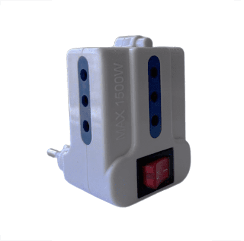 Adaptador Enchufe Con Interruptor 2P+T 250V 10A – My Home Solutions