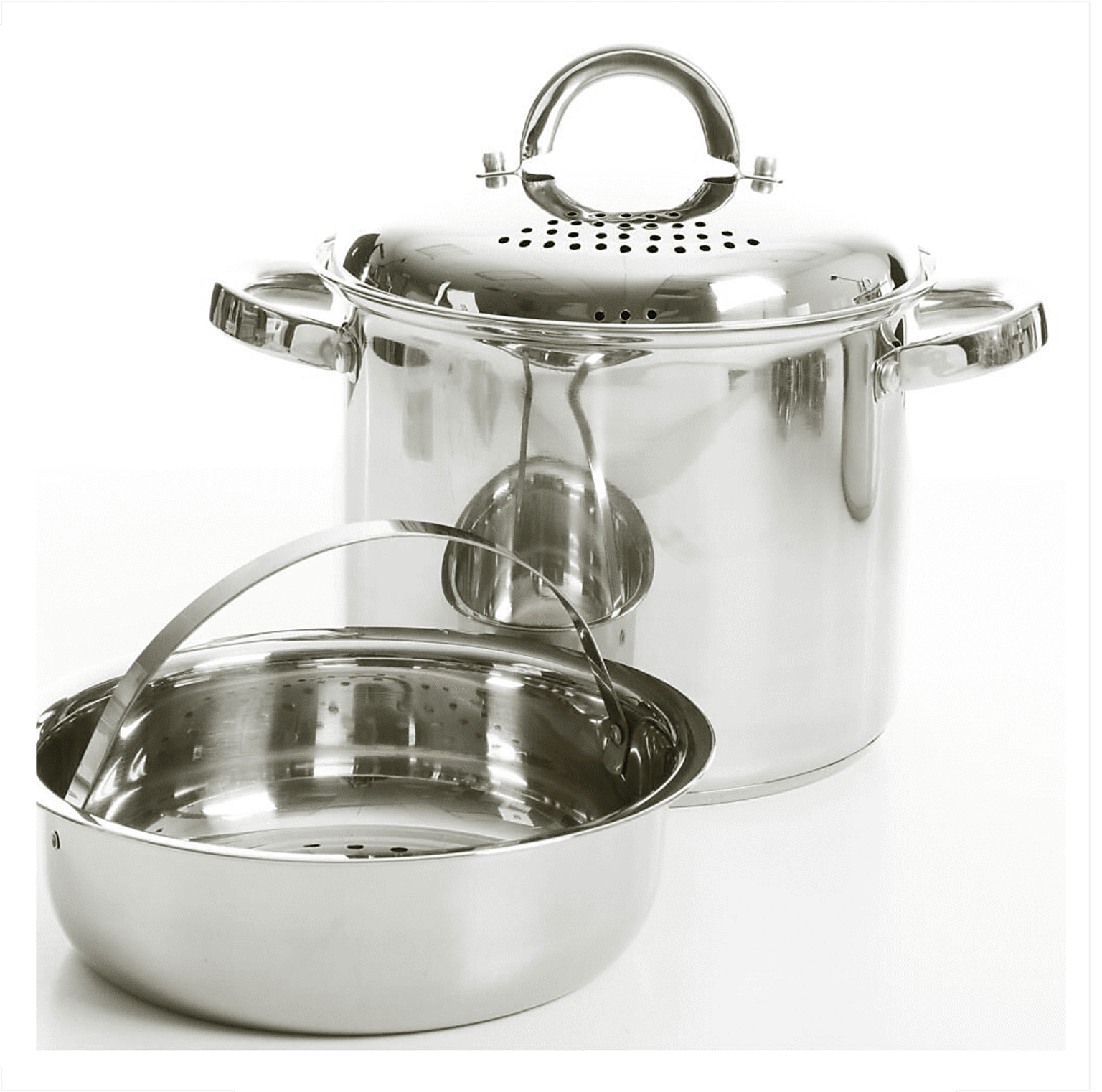 Olla Para Pastas Con Colador Y Vaporera Sangerfield 4.7L – Oster – My ...