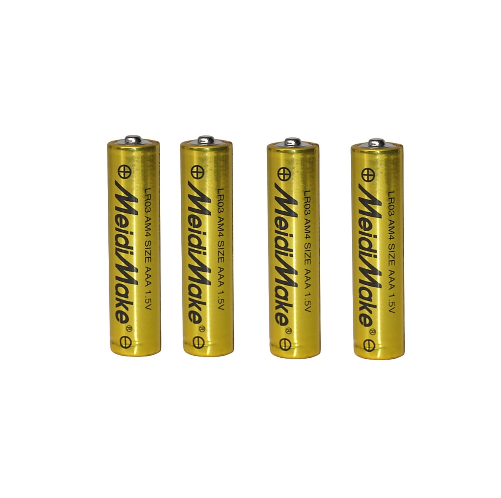 Pilas Alcalinas AAA 1,5 V 4 Unidades – My Home Solutions
