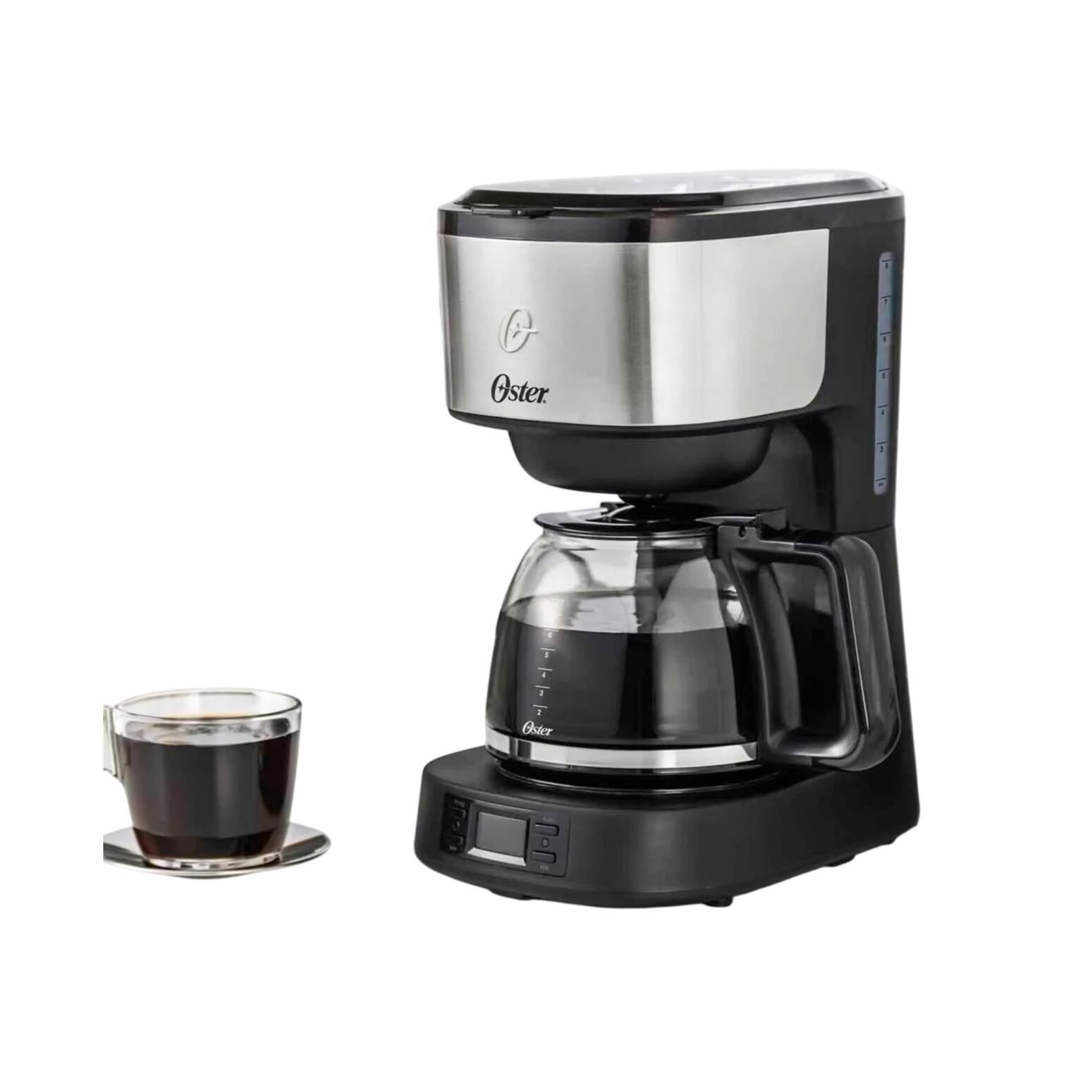 Cafetera Oster 8 Tazas Programable en Acero Inoxidable – BVSTDC10SS ...