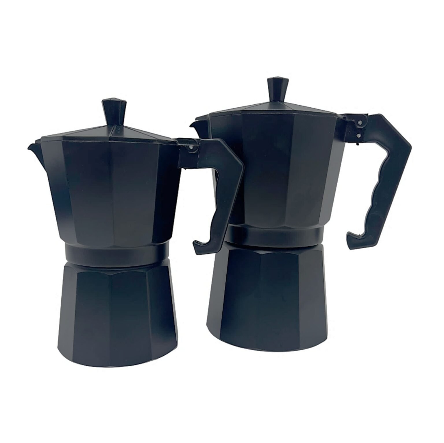 Cafetera Italiana de Aluminio Negra – My Home Solutions