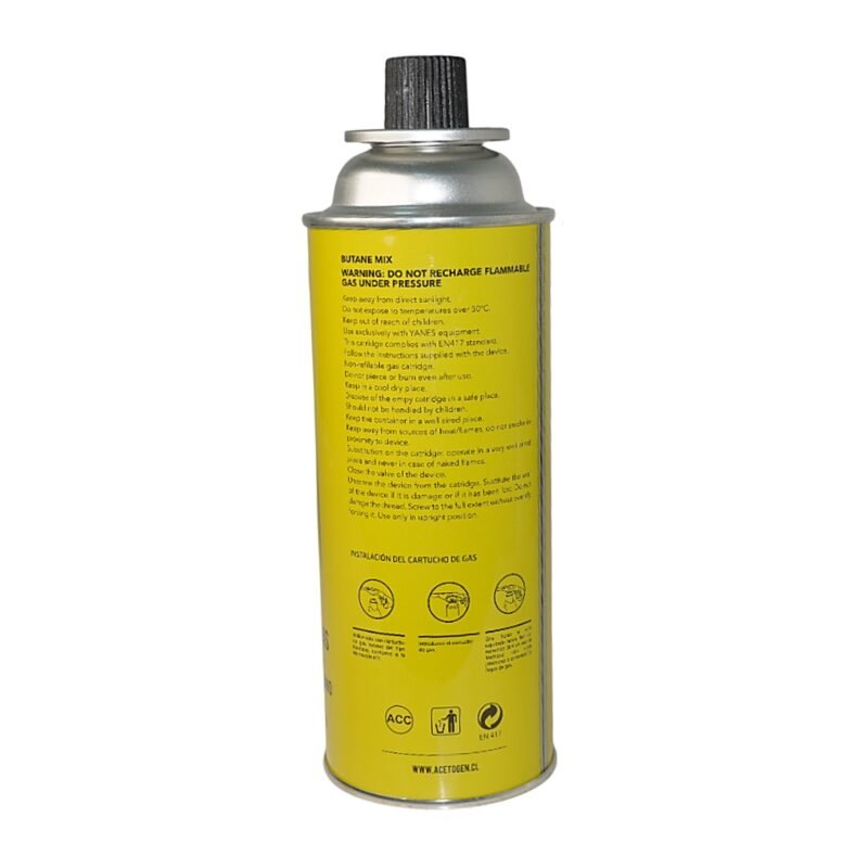 Gas Butano Con Válvula De Seguridad – 227gramos – My Home Solutions
